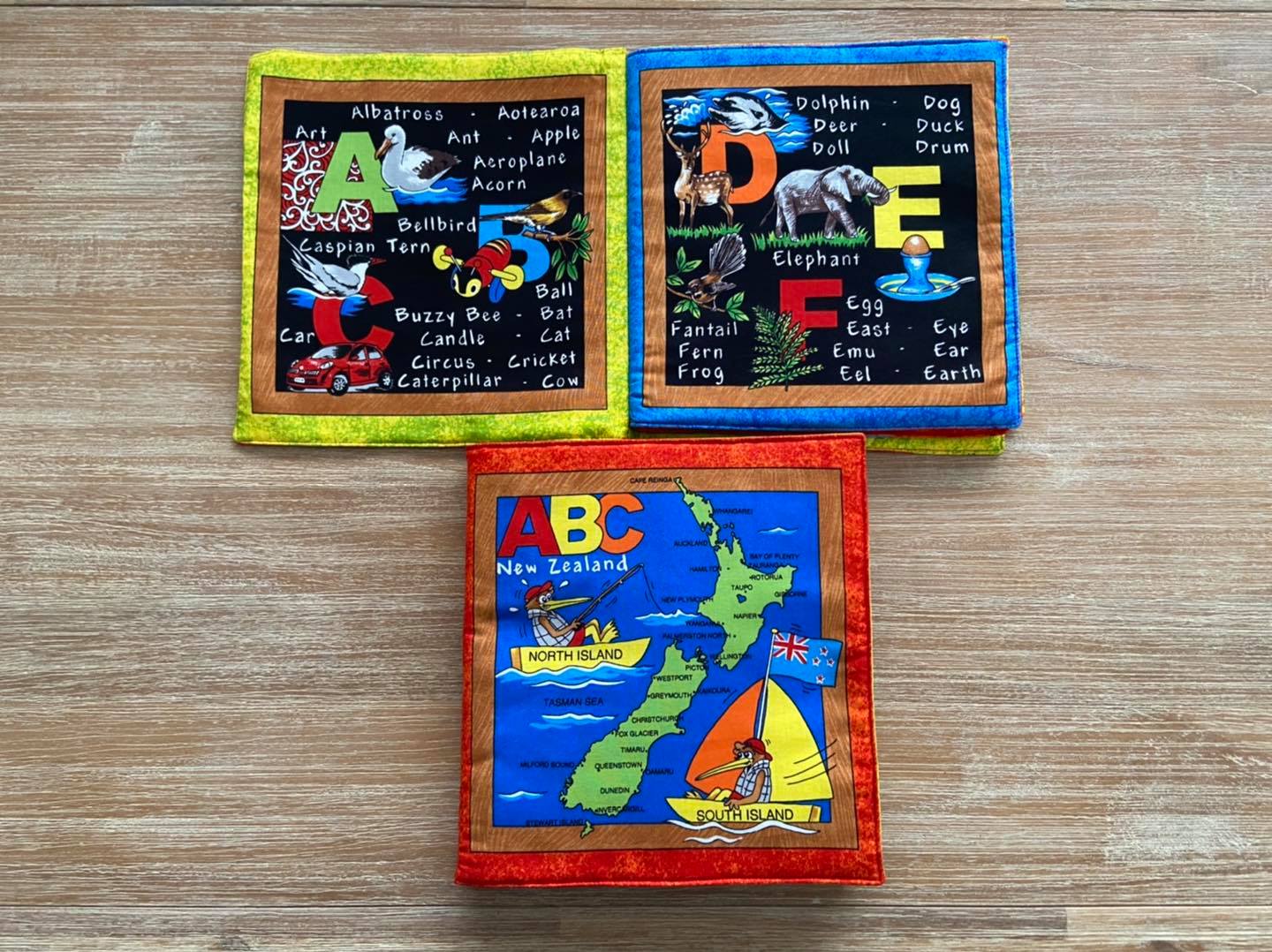 Fabric Book - ABC New Zealand – Crafts By Nicola